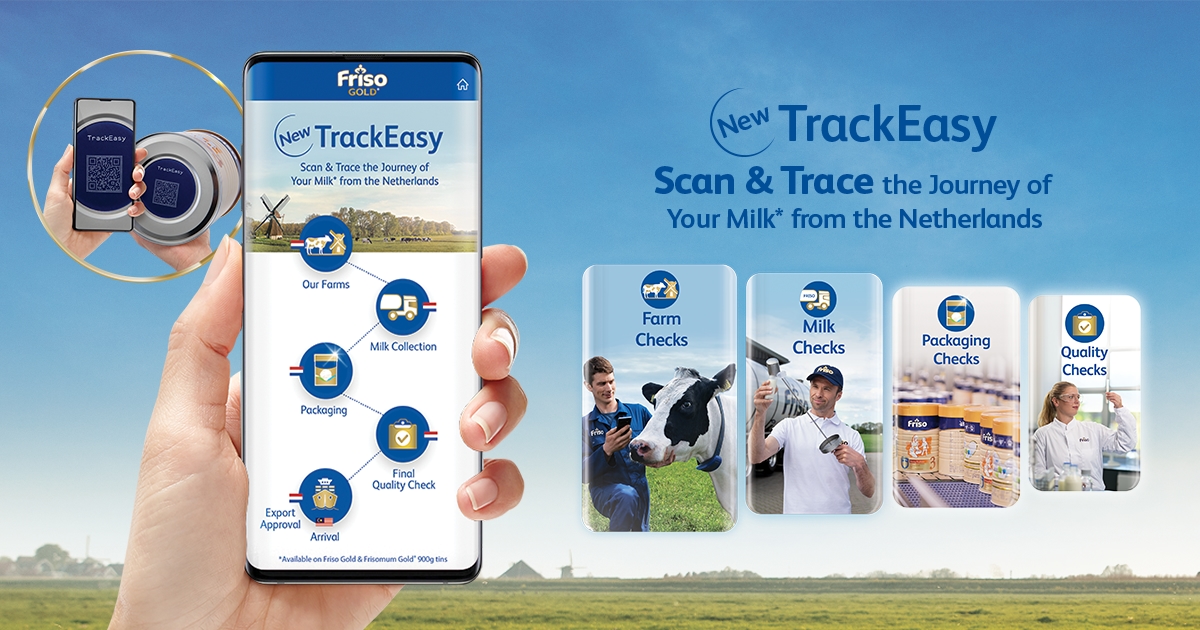 Introducing TrackEasy - The Journey of Friso® Gold MY