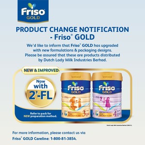 Friso Gold MY | Imported Formula Milk Powder Brand in Malaysia